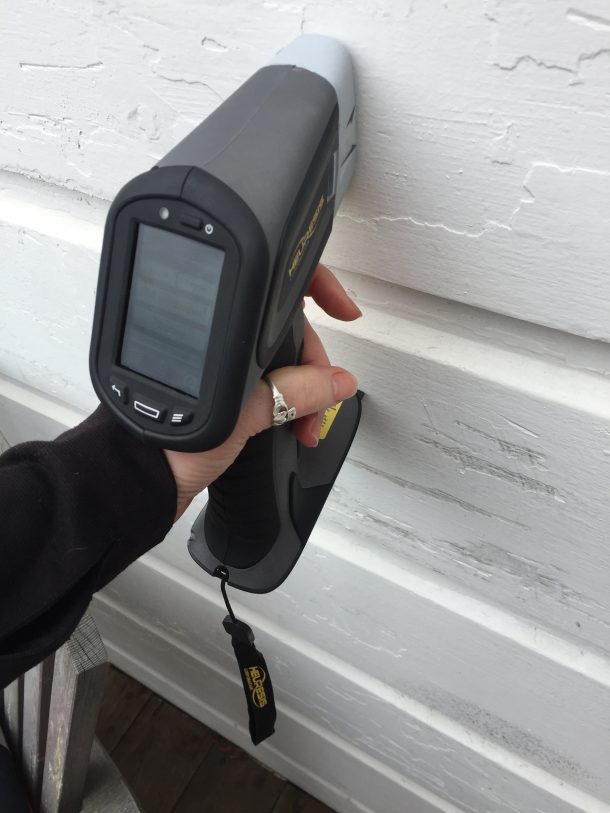 Lead Dust Testing Outside?